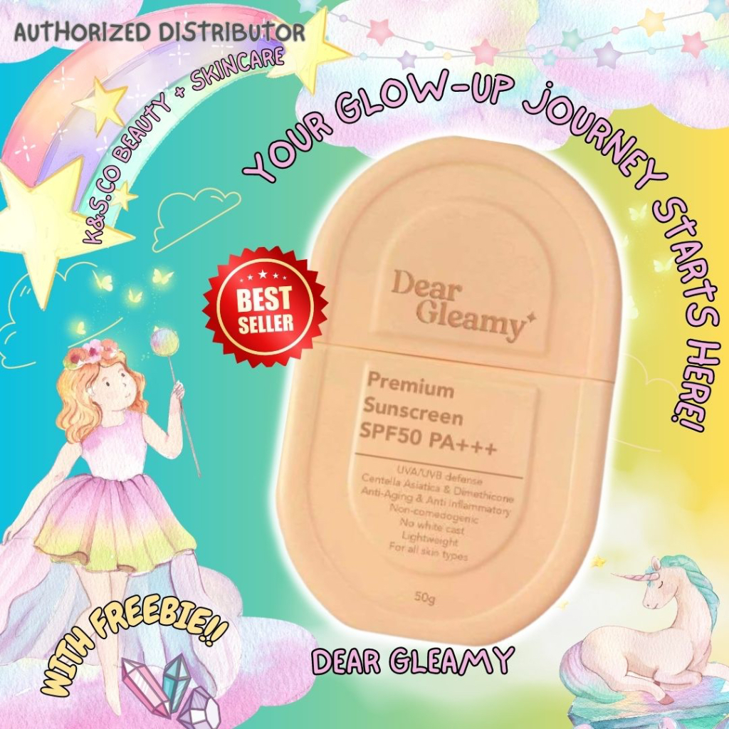 Dear Gleamy | Premium Brightening Sunscreen SPF 50+++ | Shopee Philippines