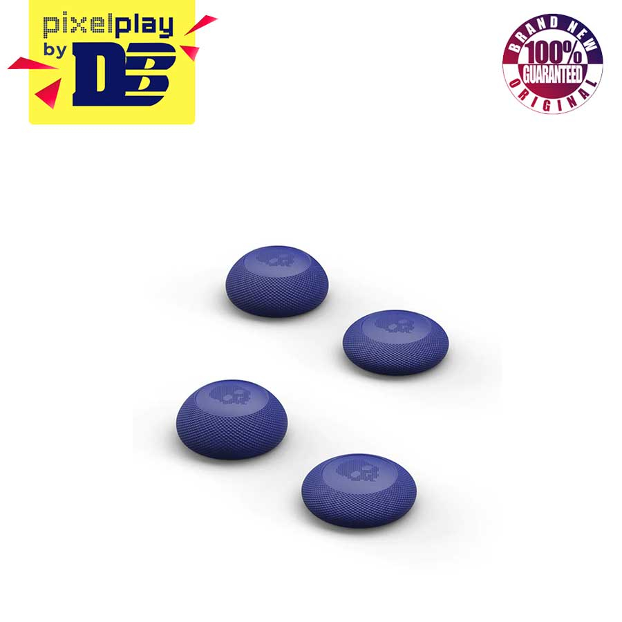 Skull & Co. Convex Thumb Grip For Switch Pro / PS4 / PS5 Controller (2 Pairs) (Neon Blue) (TG005 ...