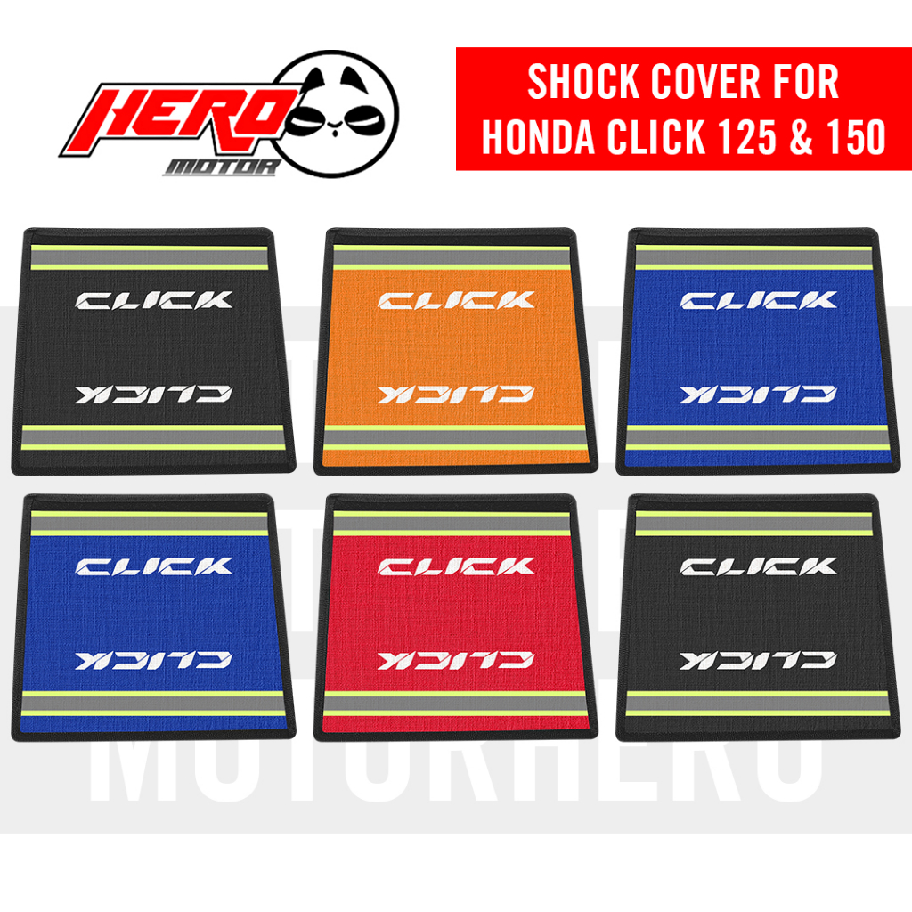 Shock Cover for Honda Click 125 & 150 Heavy Duty Oxford Cloth Made in ...