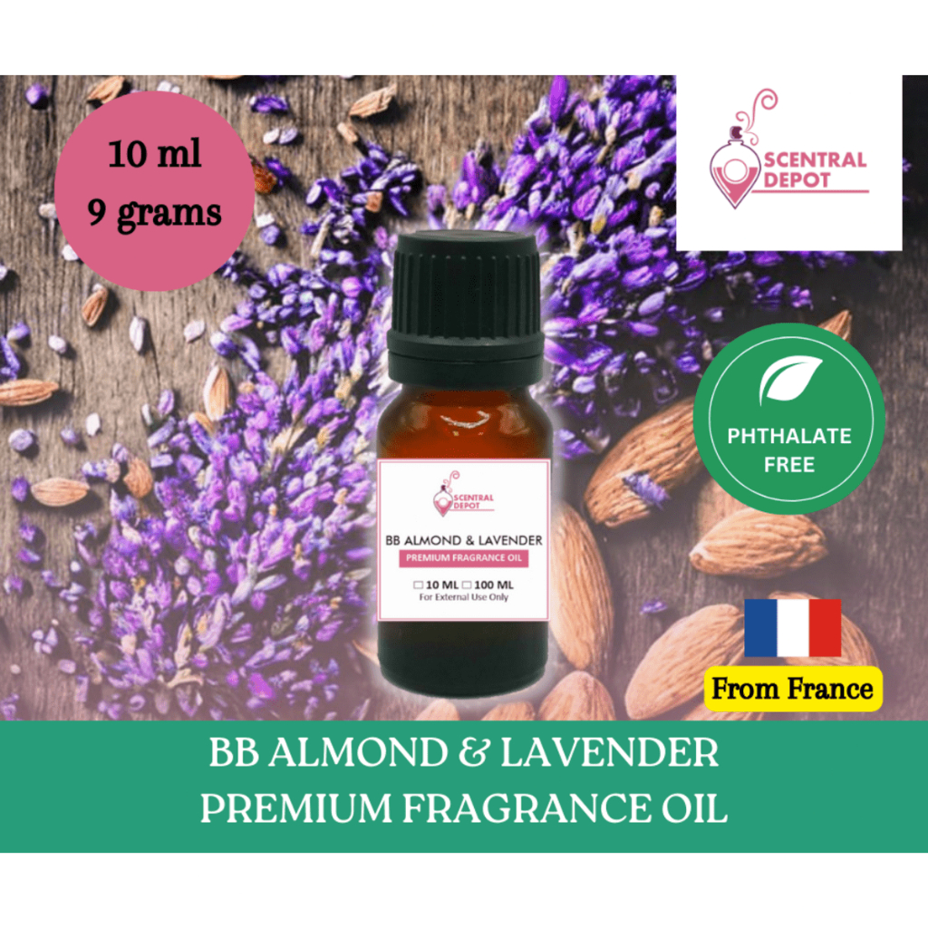 ALMOND & LAVENDER Fragrance Oil for Candles, Soaps, Perfumes FRA ...