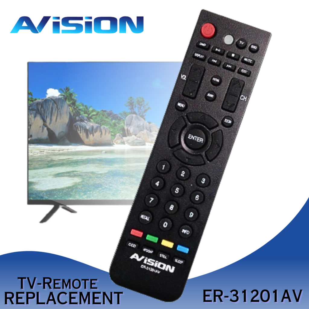 TV remote Remote Control for Avision Led TV ER-31201AV Remote ...