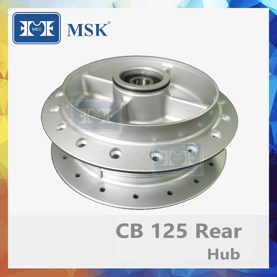 MSK Honda CB 125 Rear Hub with bearing (Assembly) | Shopee Philippines
