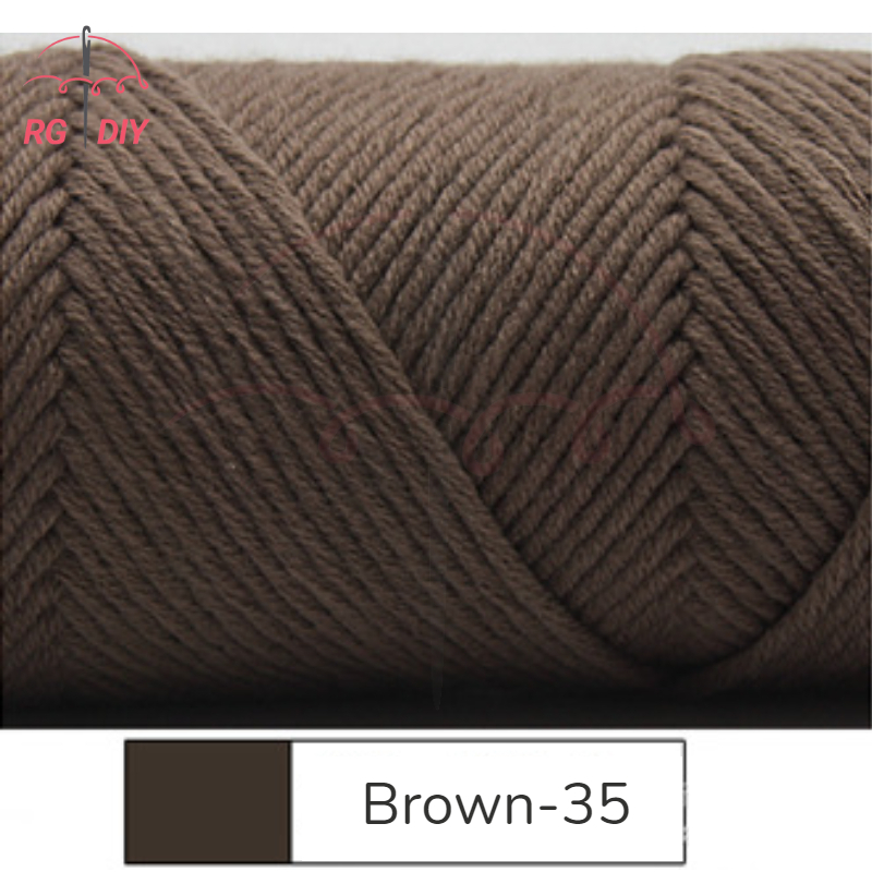 【80 colors IN STOCK】100g 8ply milk yarn Cotton Wool Thread for Knitting ...