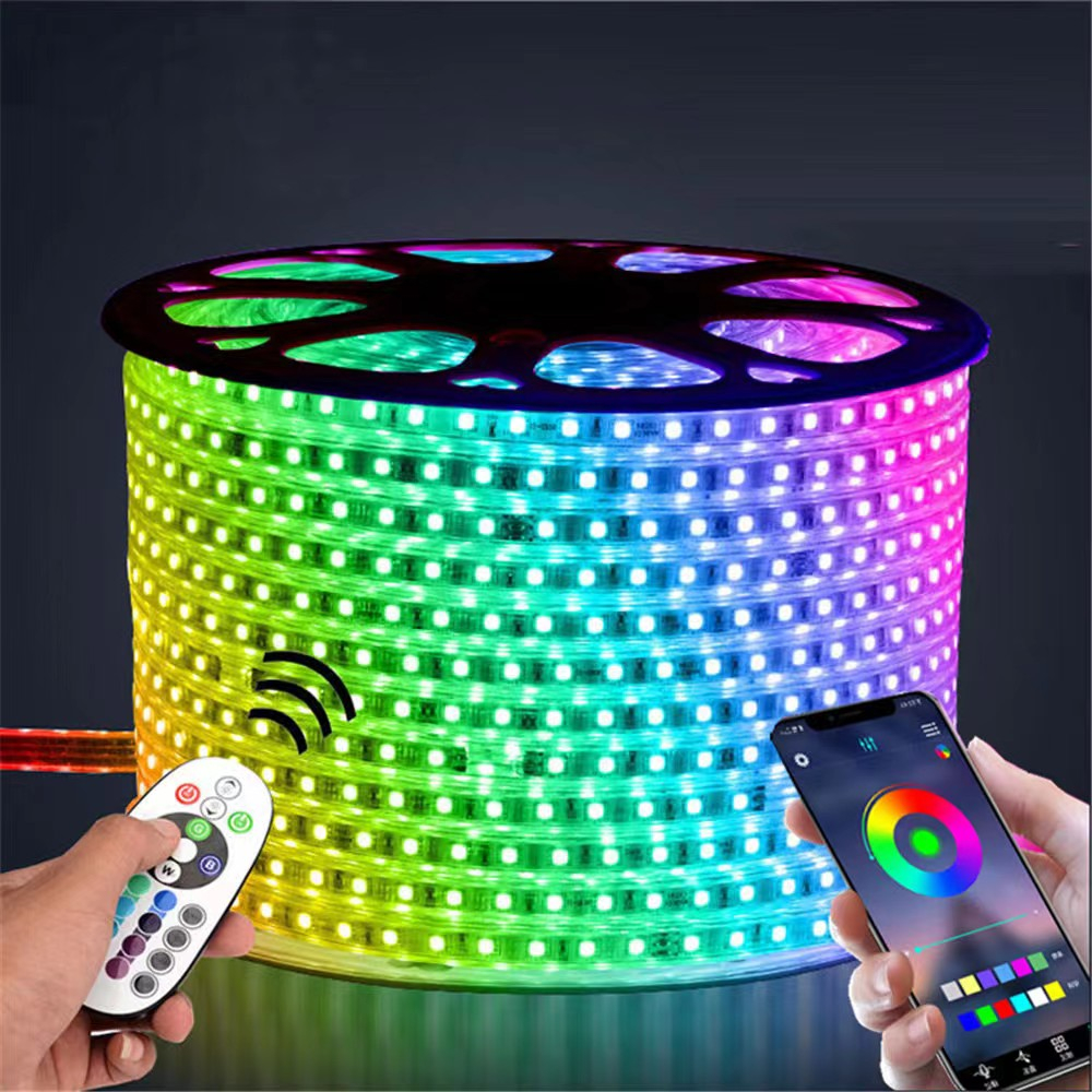 LED Strip RGB Light RGB Remote control smart Bluetooth Phone APP SMD ...
