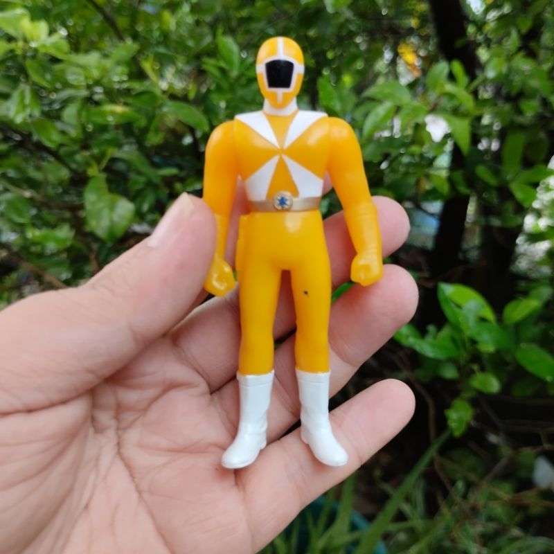Power Rangers Lightspeed Rescue Yellow Figure | Shopee Philippines