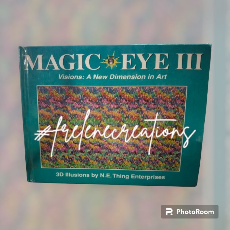 Magic Eye Trix Book (2nd Hand) | Shopee Philippines