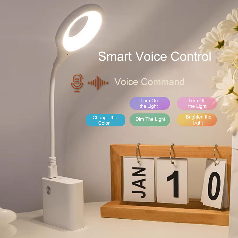 2gether USB Intelligent Voice Control Lamp Smart Voice Activated LED ...