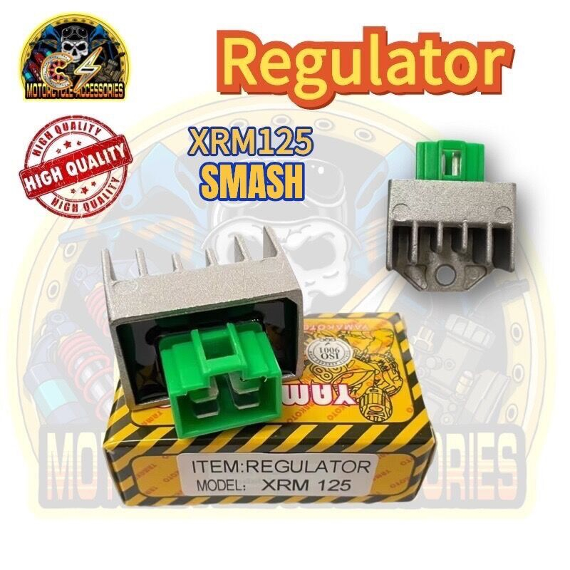 CS Motorcycle 4 Pin Regulator Rectifier Xrm125 / Smash110(4 wire ...