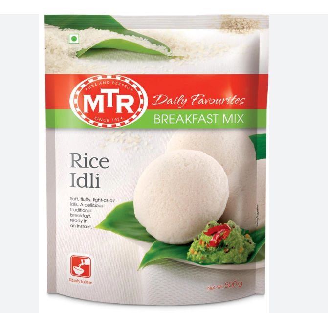 On Sale MTR Rice Idli - Breakfast Rice Cake Mix 200g {Made in India ...