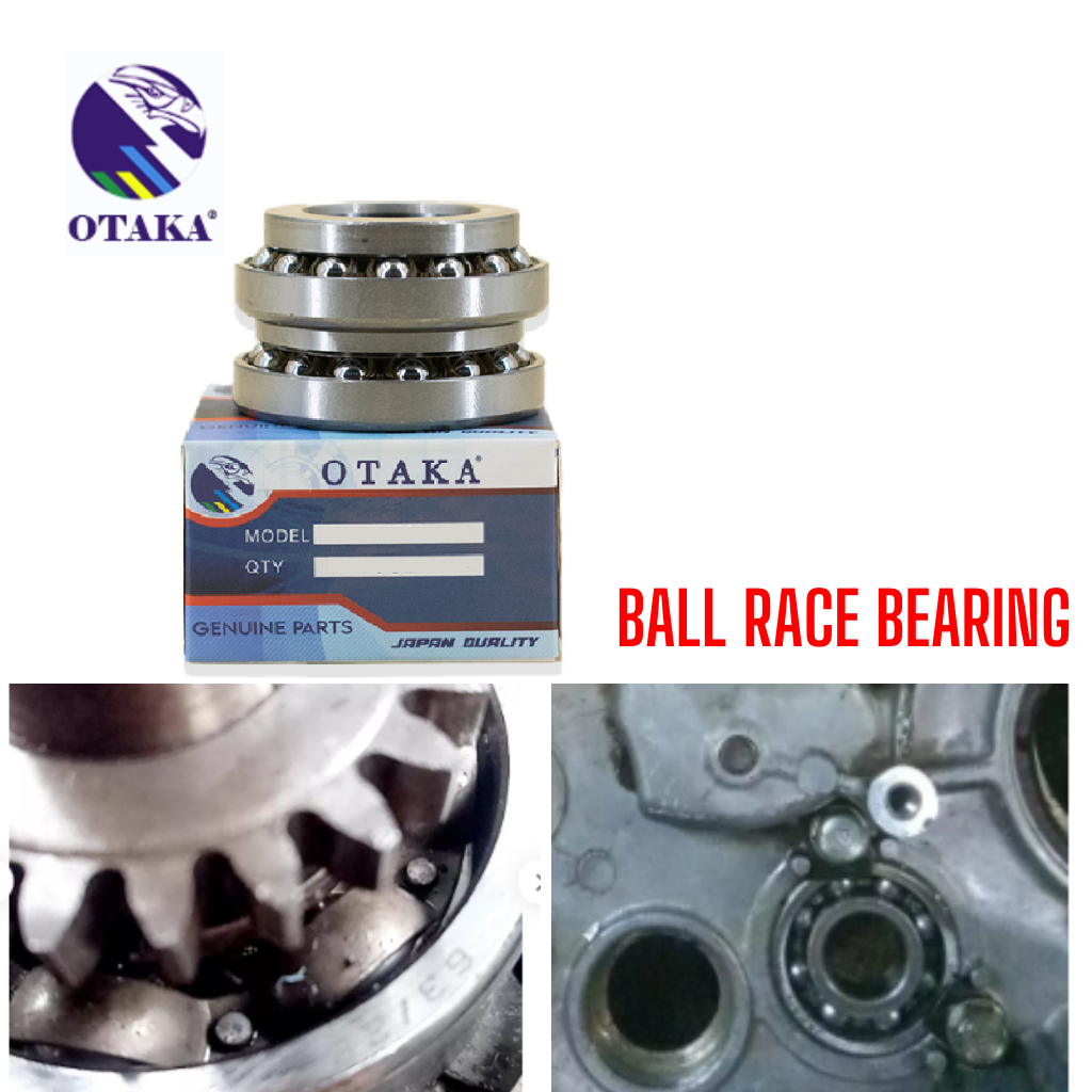 OTAKA MOTORCYCLE BALL RACE BEARING FOR RS100/TMX155/XRM/WAVE125/NMAX ...