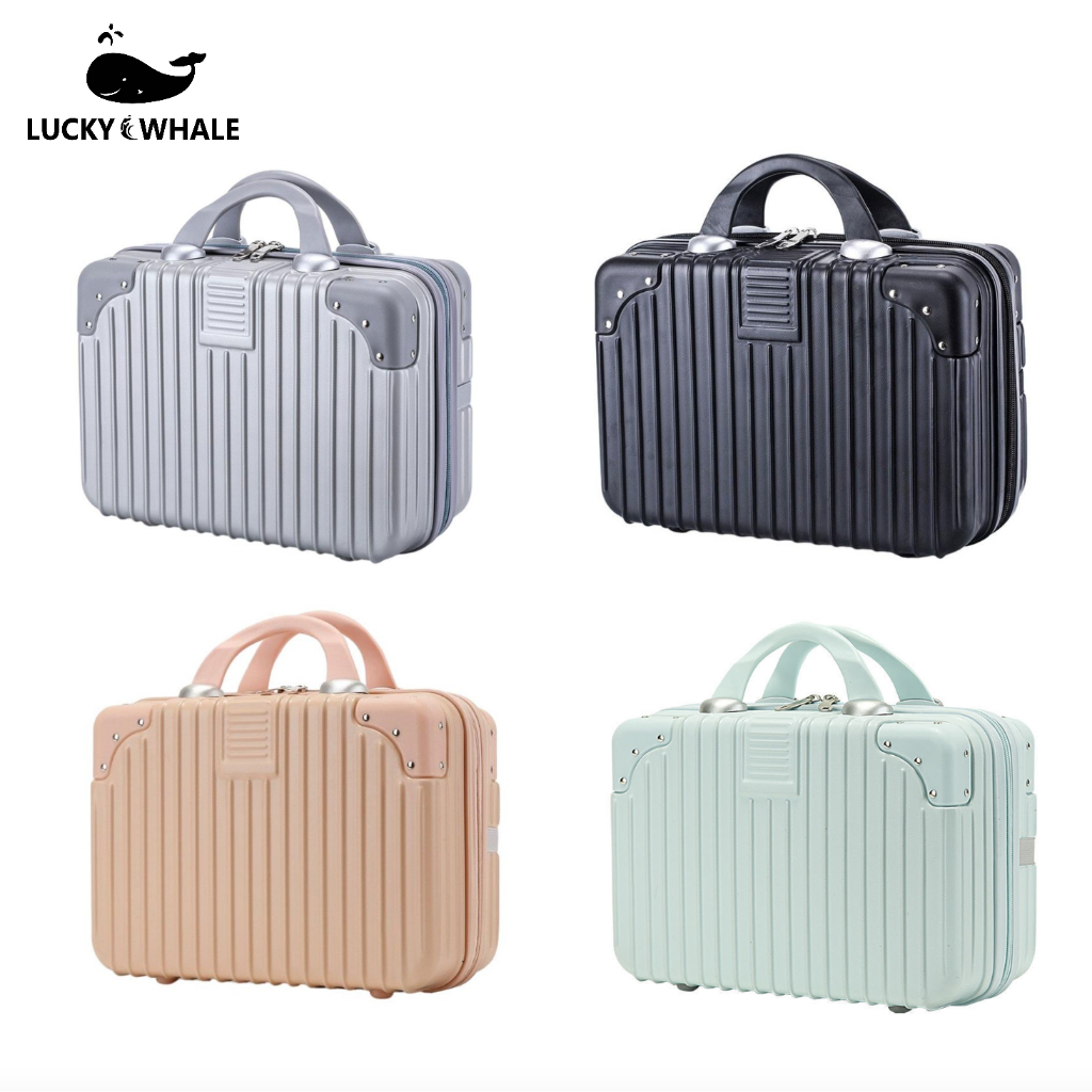 LUCKY WHALE 14Inch Mini Luggage Bag Small Suitcase Small Maleta Luggage ...