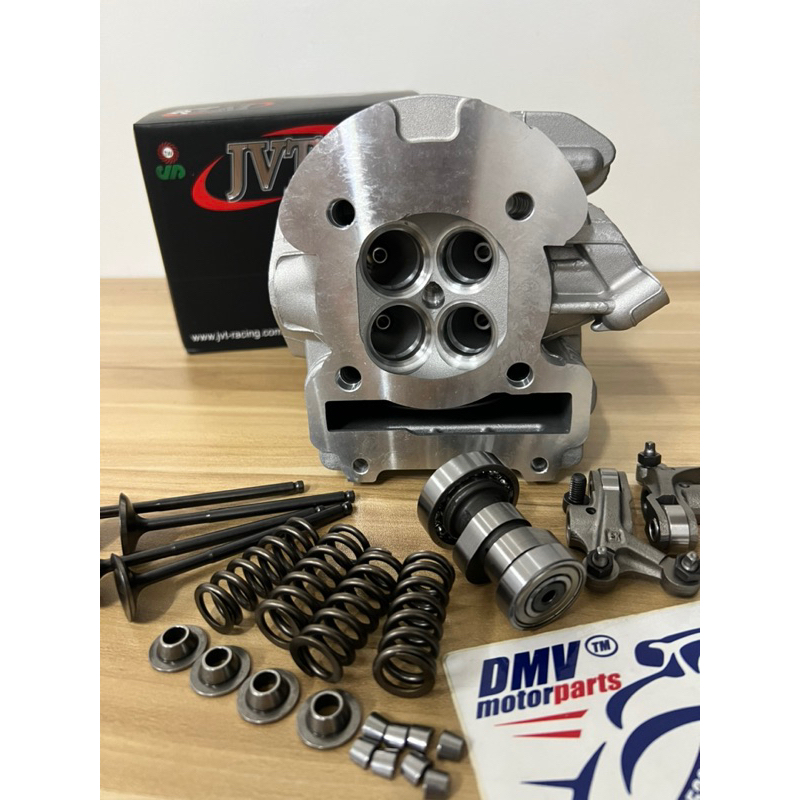 JVT Racing Cylinder Head 4Valve 23/26-5mm Stem for MIO SPORTY | Shopee ...