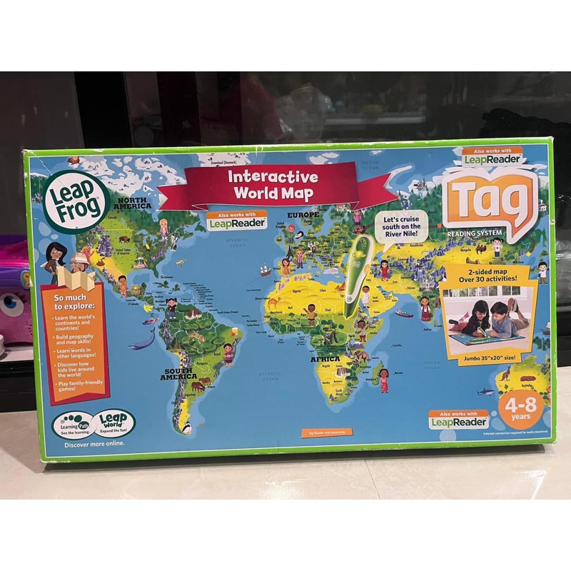 Leapfrog Interactive World Map | Shopee Philippines Leapfrog Interactive World Map | Shopee Philippines