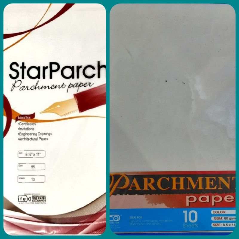 Parchment Paper -- 100's per pack | Shopee Philippines