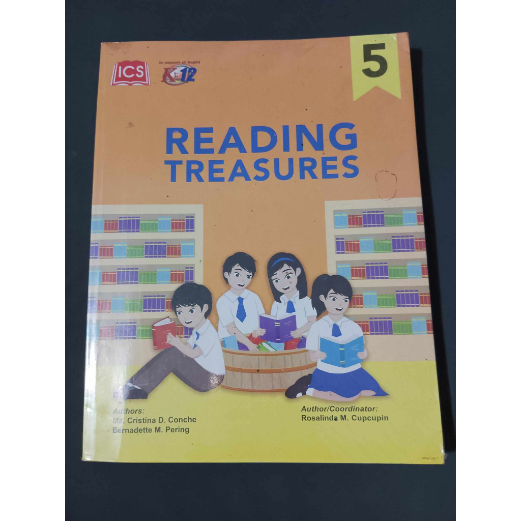 Reading Treasures Grade 5 Textbook no hand writings | Shopee Philippines