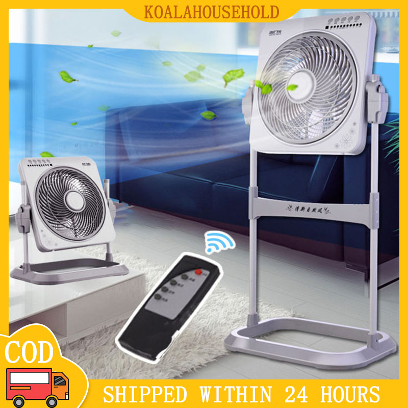 Stand Fan Multifunctional Liftable Floor Fan Inverter Electric Fan ...