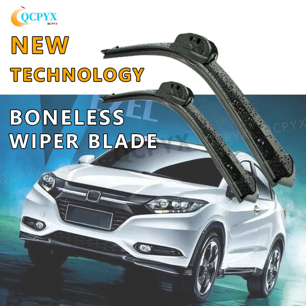 Universal Car Boneless Wiper Blade U Hook Type Windscreen Windshield ...
