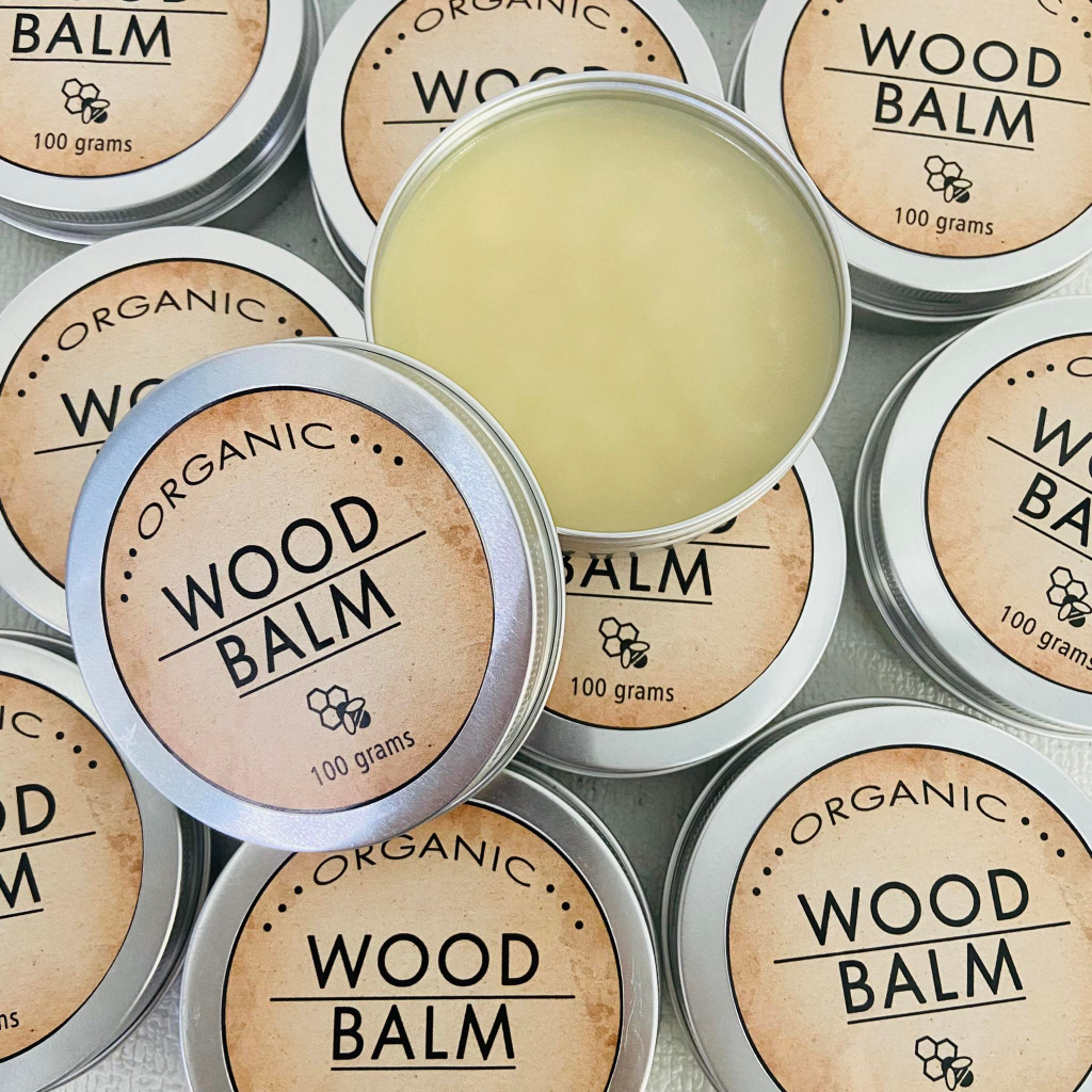 FURNITURE WOOD WAX WOOD BALM | ORGANIC | MADE WITH REAL BEESWAX ...