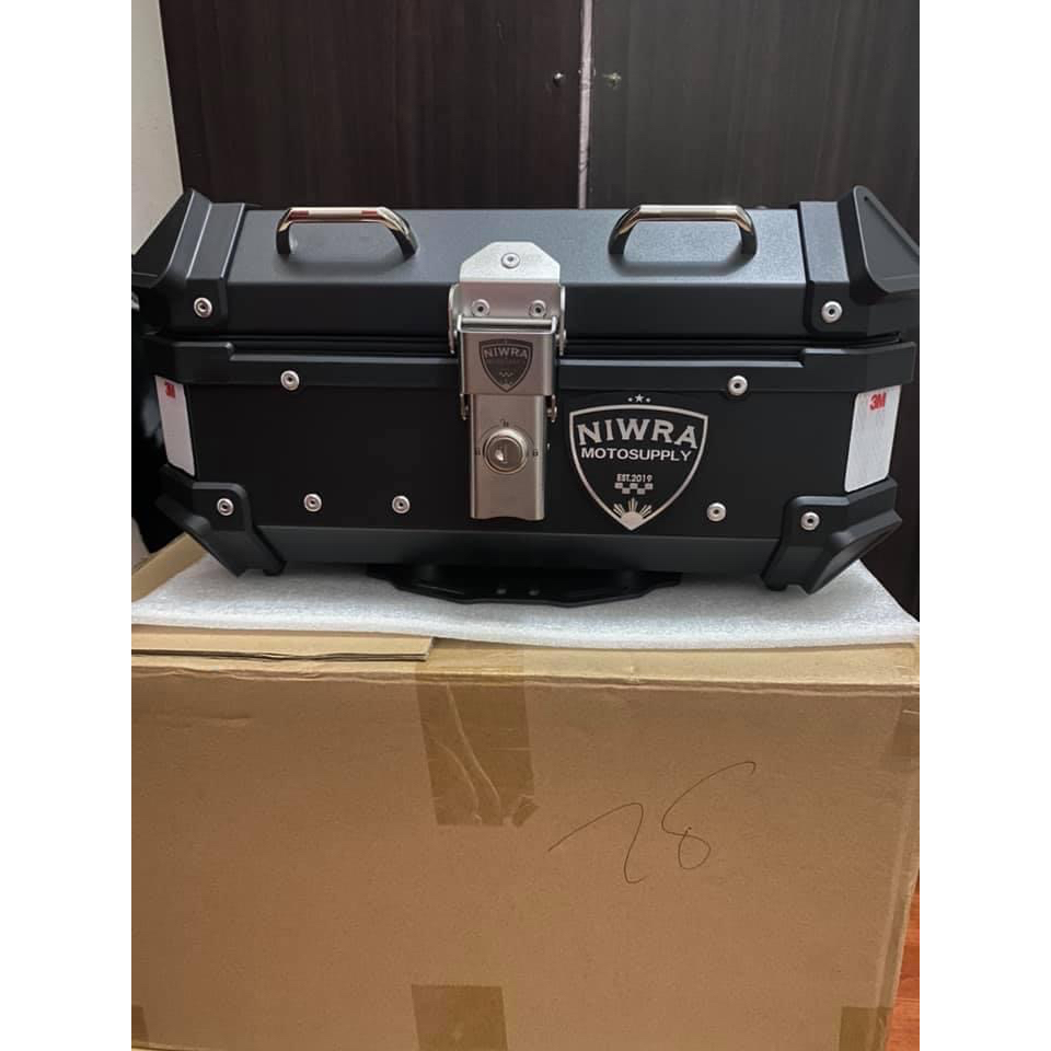 Niwra Full Alloy Top Box 22 Liters | Shopee Philippines