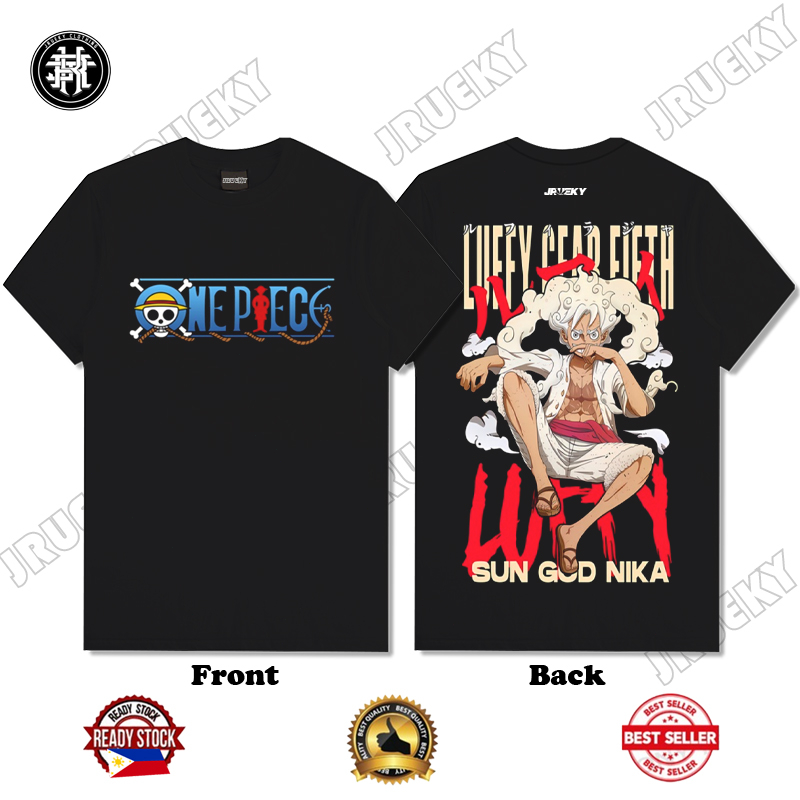 JRUEKY One Piece Shirt Anime Shirt for men Luffy Shirt Design Round ...