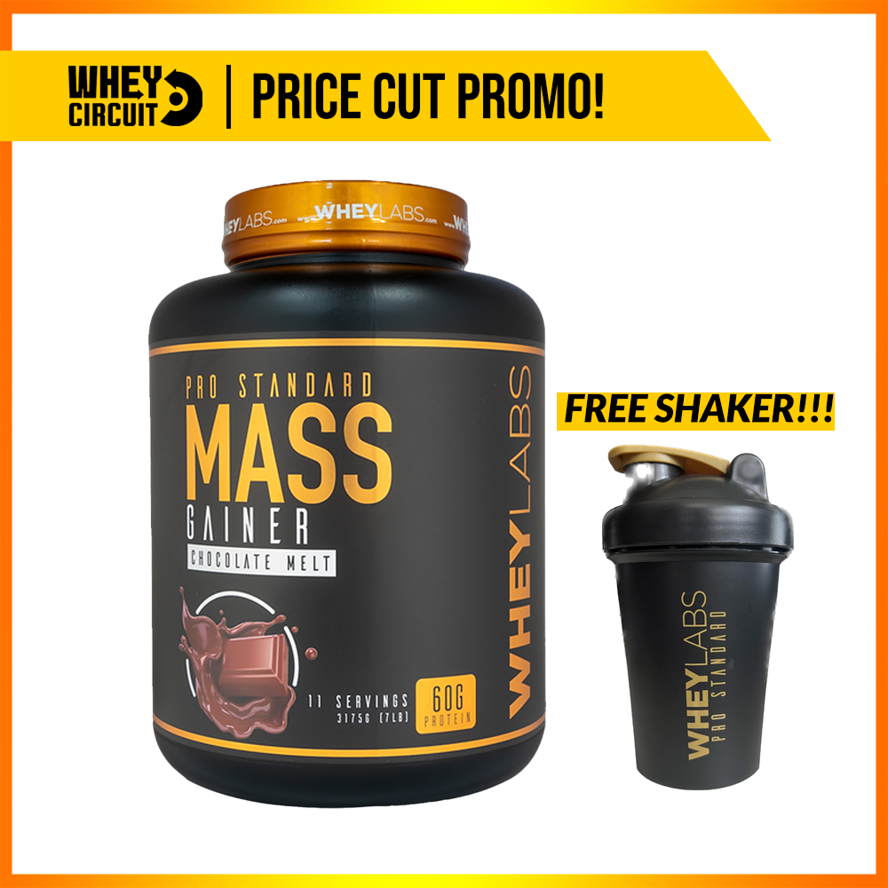 Whey Labs Pro Standard Mass Gainer 7lbs | Shopee Philippines