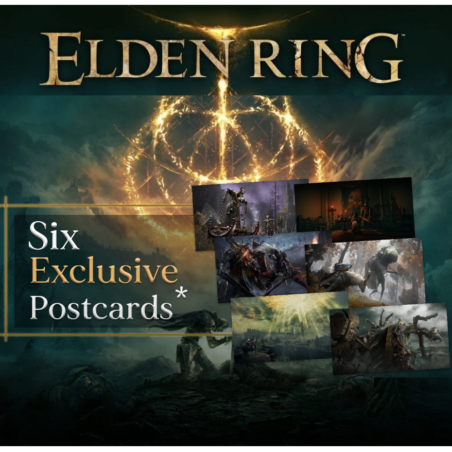 Elden Ring Postcard (Set of 6) | Shopee Philippines