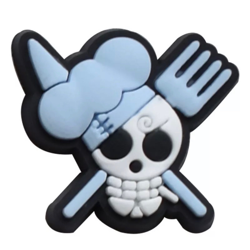 One piece Luffy Croc Shoe CHarms Pins Jibbitz for Crocs | Shopee ...