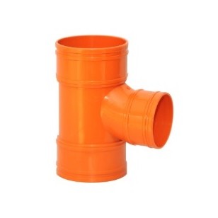 BIOPIPE PVC SANITARY TEE ORANGE | REDUCER 2 X 3" , 2 X 4" , 3 X 4 ...