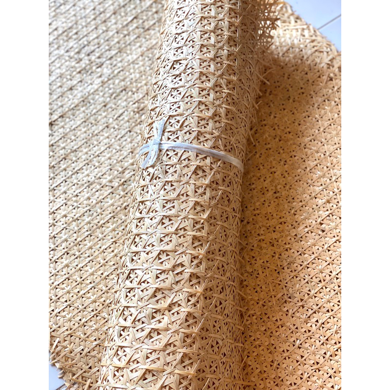 Bamboo decorative handwoven sheet | panel | flower design weave 2ftx4ft ...