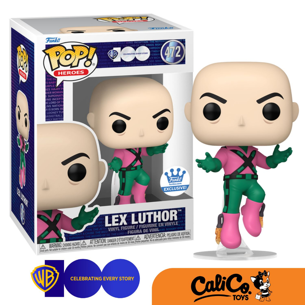 POP! Heroes: Warner Brothers 100 - Lex Luthor (Funko Shop Exclusive ...