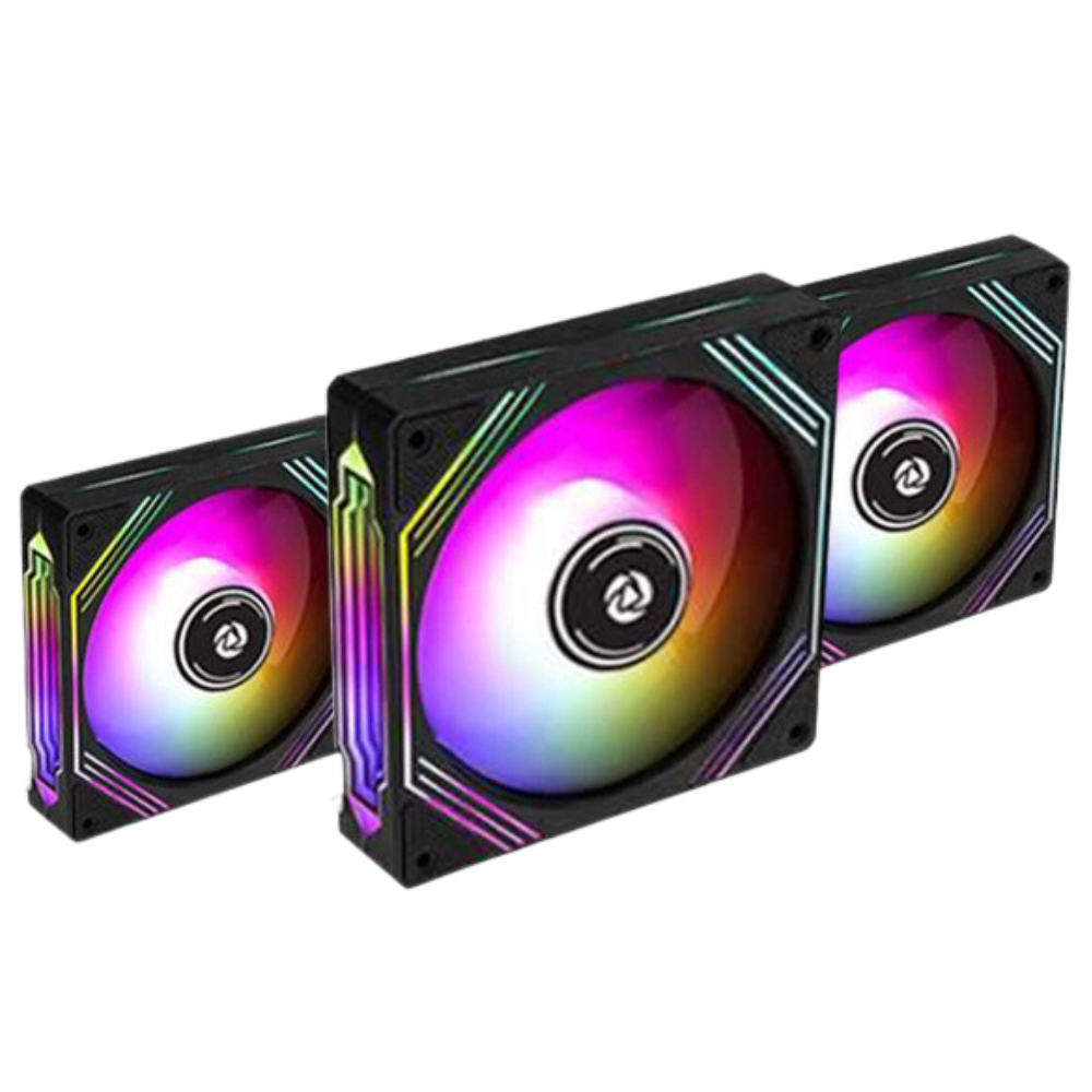 Inplay Seaview Tower X3 3in1 ARGB 120mm Case Fan Kit With Controller ...