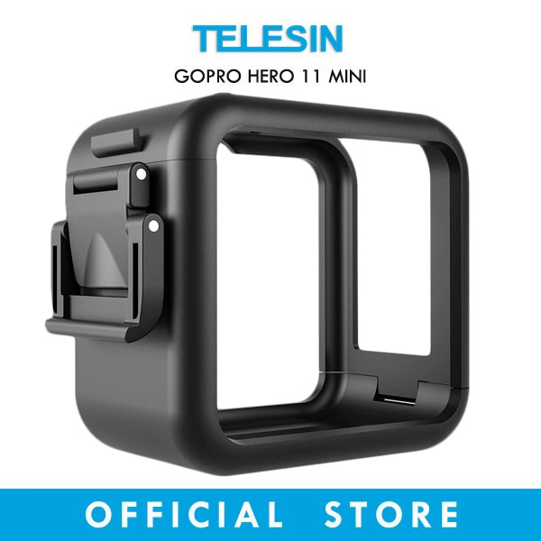 TELESIN Frame Housing Protection Case 3-Prong Mount For Gopro Hero 11 ...