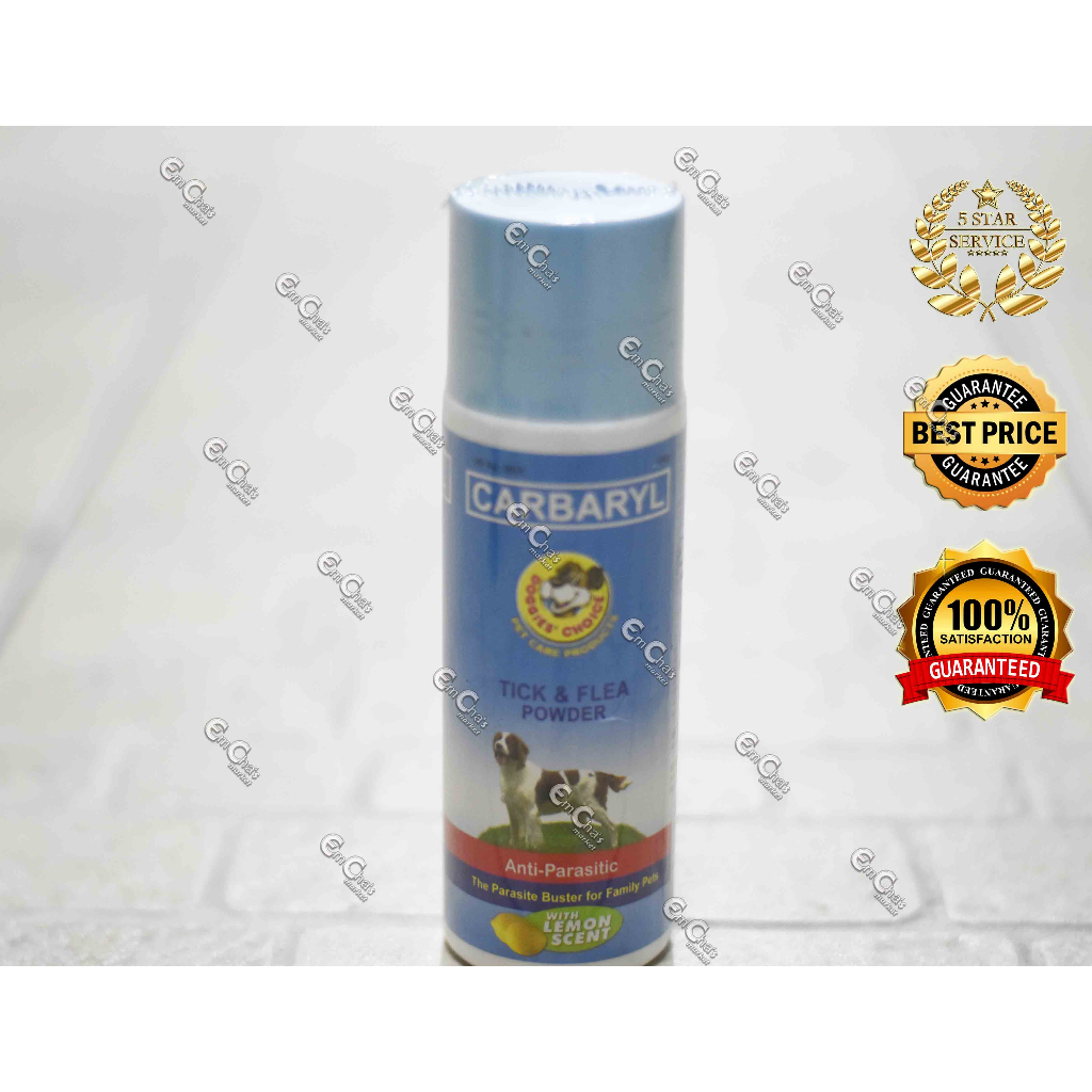 Doggie'S Choice 100G Carbaril (A.K.A. Carbaryl) Tick And Flea Powder ...