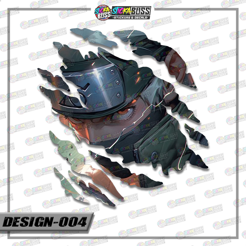 NARUTO PART 2 | ANIME SCRATCH STICKER【VINYL PRINTED】( LAMINATED ...