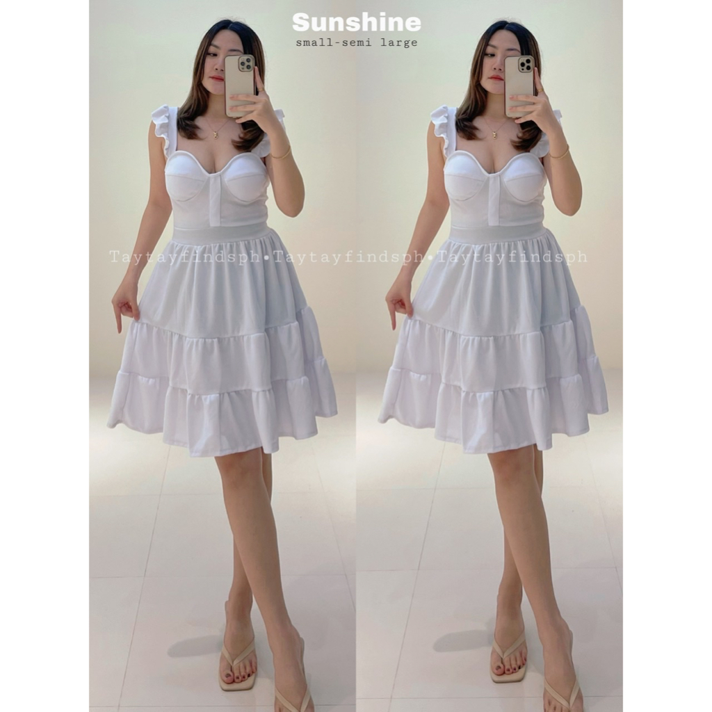 SUNSHINE BRA DRESS | Taytayfindsph | Shopee Philippines