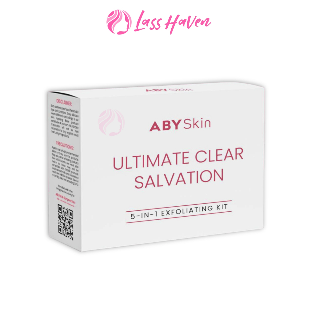 Aby Skin Ultimate Clear Salvation 5 in 1 Exfoliating Kit Rejuvenating ...