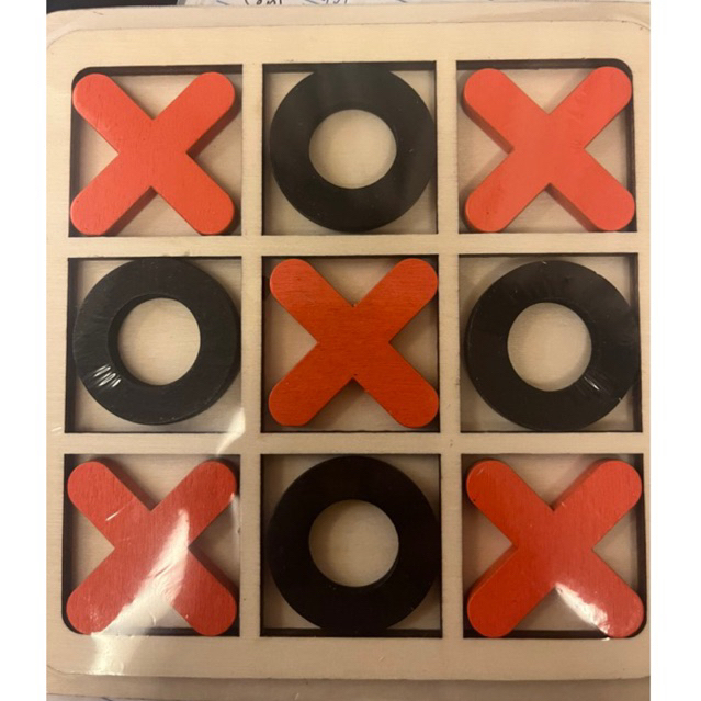 educratePH Wooden Tic Tac Toe 14x14cm | Shopee Philippines