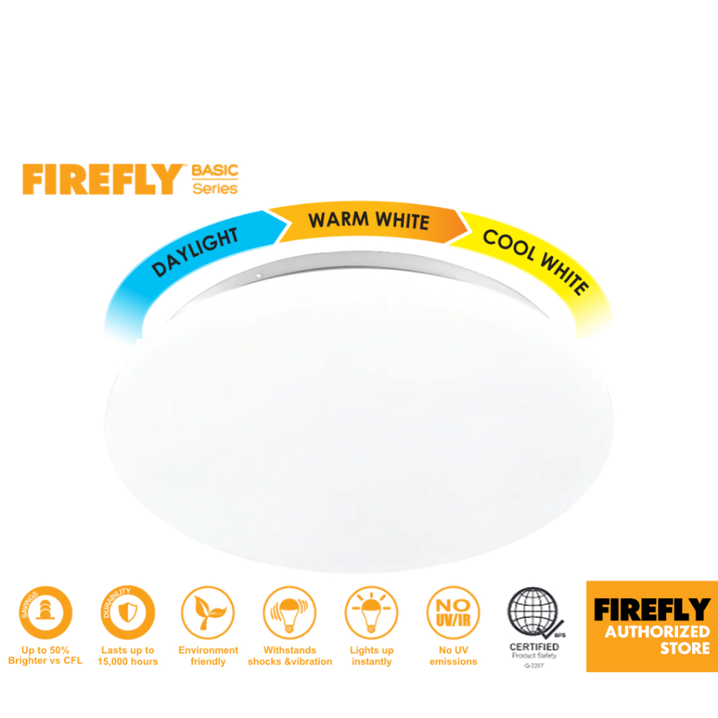 Firefly Tri-Color Decorative Ceiling Lamp | Shopee Philippines