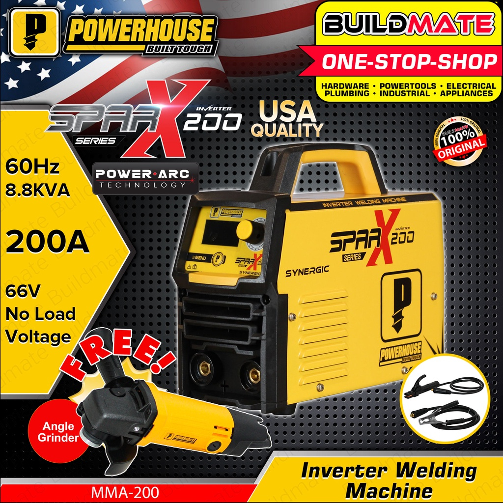 POWERHOUSE Powerplus KABAKAL | SPARX ARC MMA TIG Portable Inverter ...