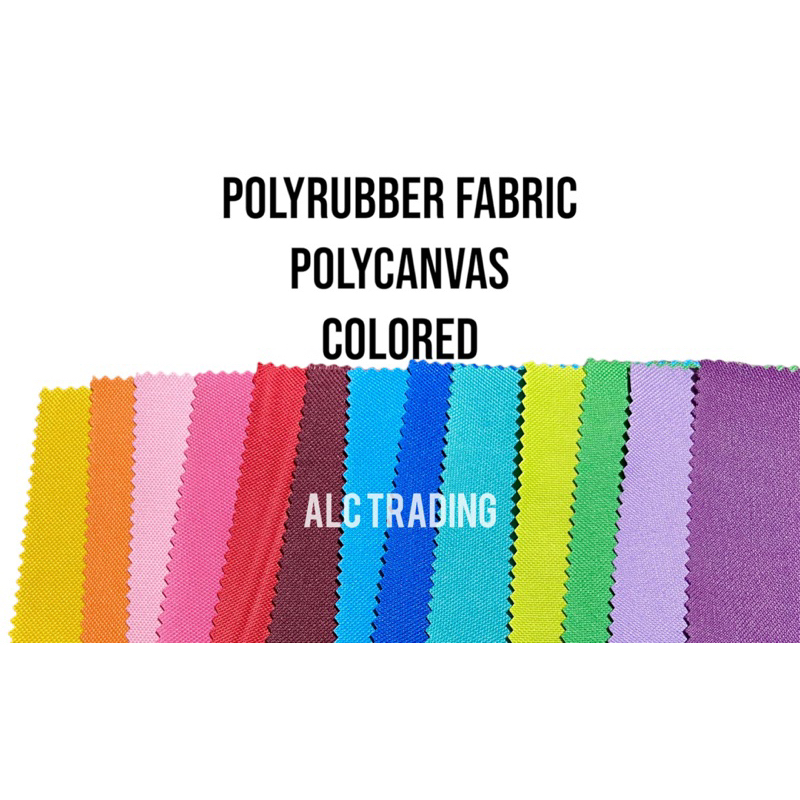 Polyrubber Fabric Polycanvas Colored - per meter | Shopee Philippines
