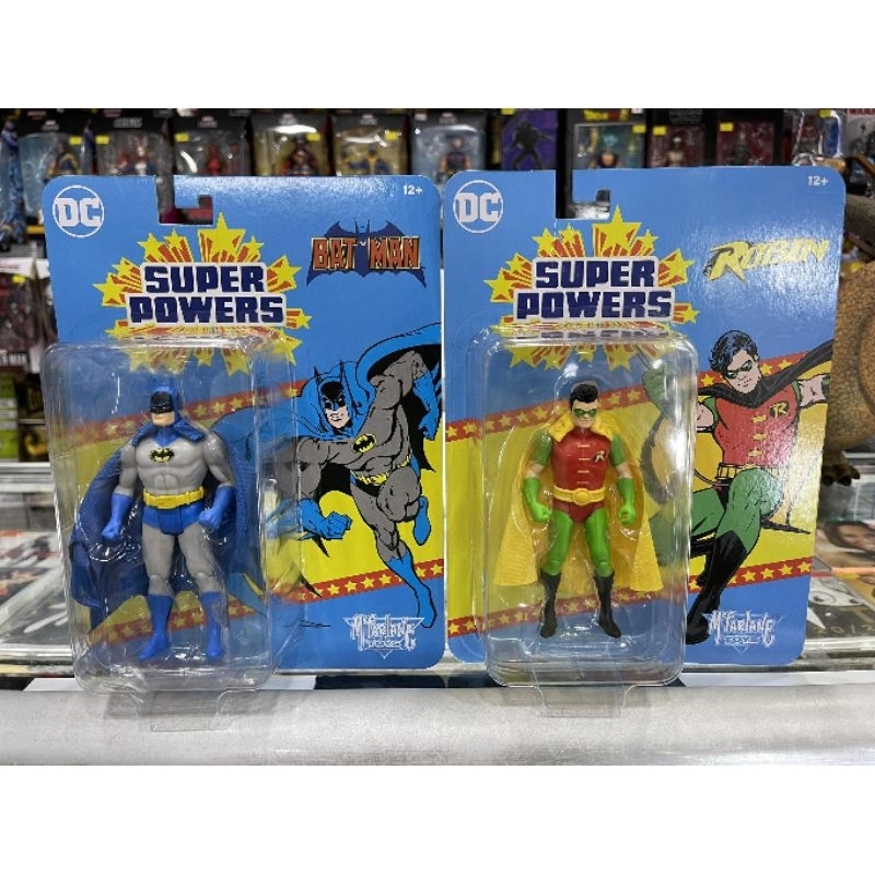 McFarlane Super Powers Batman, Robin | Shopee Philippines