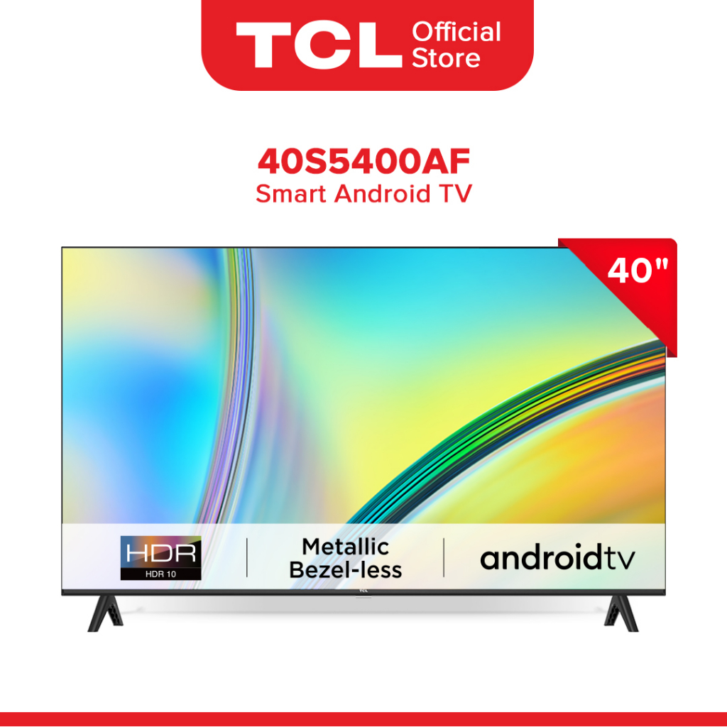 TCL 40 Inch FHD Smart Android TV - 40S5400A (Google Assistant, Netflix ...