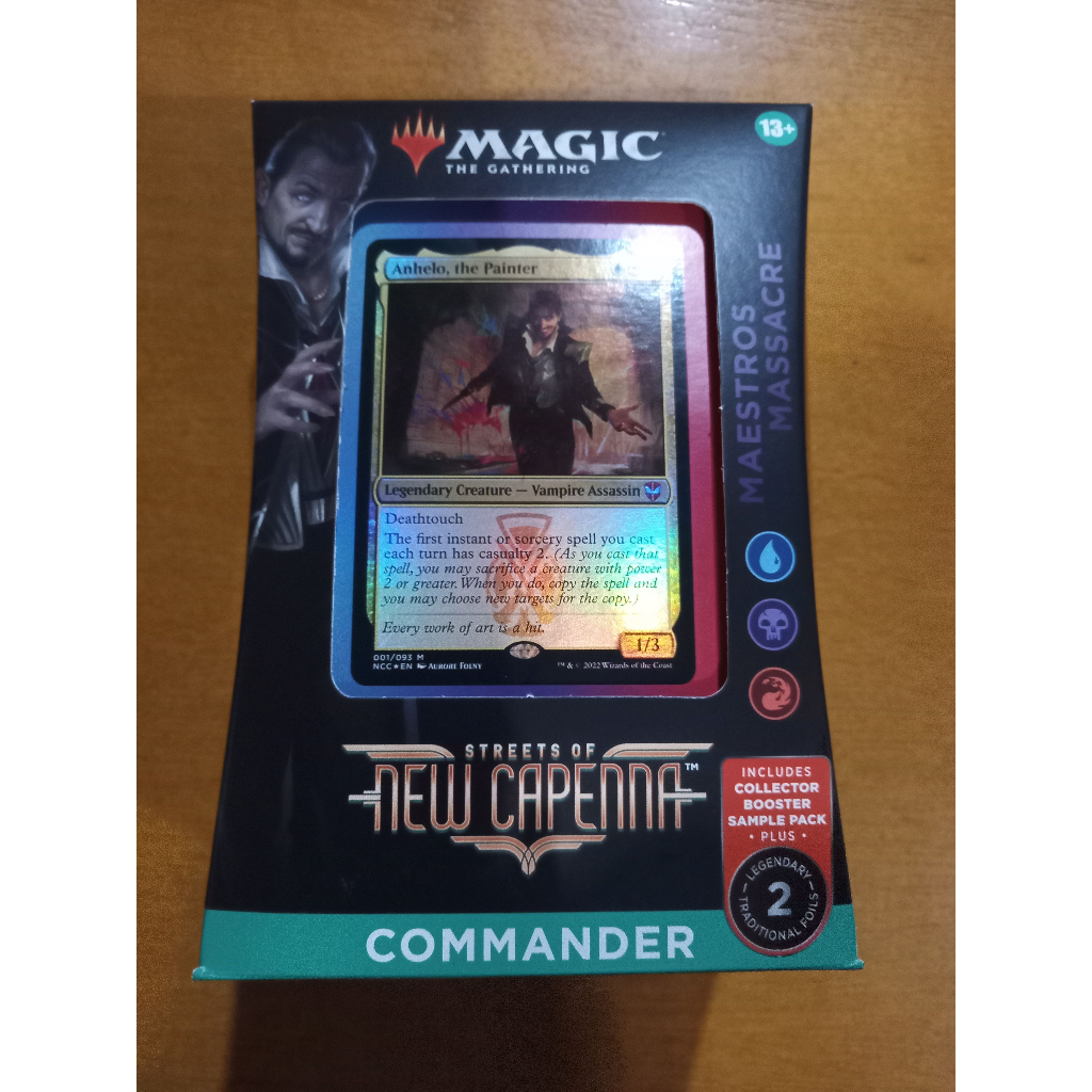 MTG Maestros Massacre Anhelo Streets of New Capenna Commander Deck Magic: the Gathering English ...