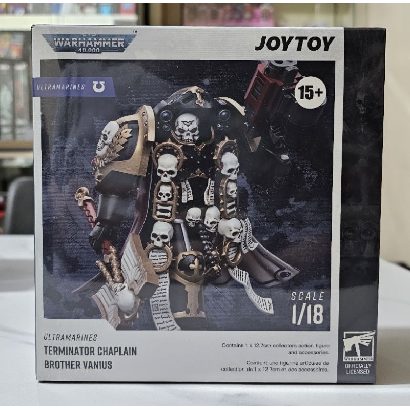 Joytoy Warhammer 40k Ultramarines Terminator Chaplain Brother Vanius ...