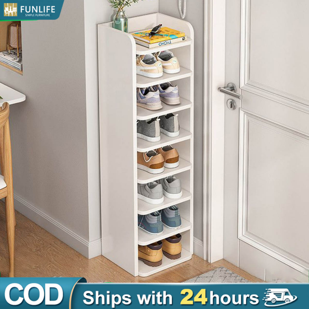 Shoe Rack Shoe Cabinet 6/7/8 Layers Shoe Rack Organizer Storage Rack ...