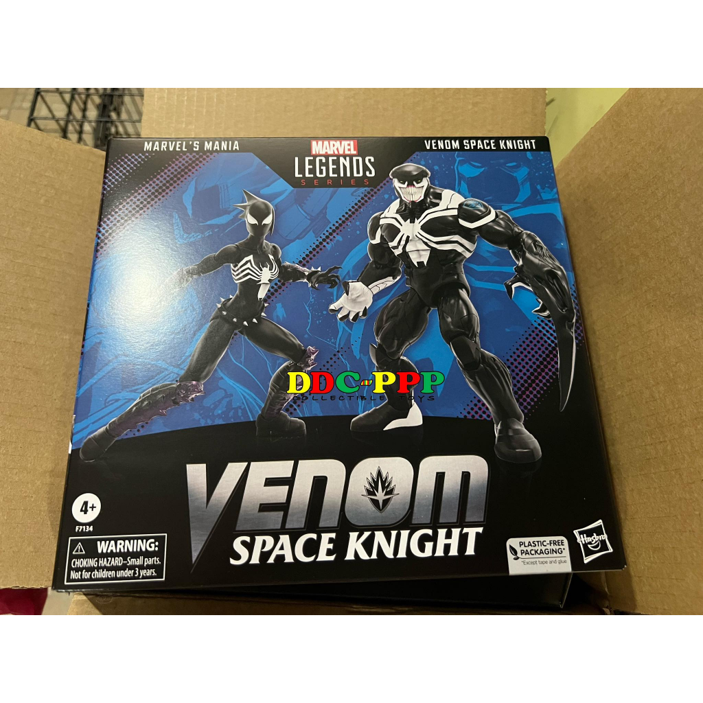 Venom Space Knight and Marvel's Mania 2-Pack - MARVEL LEGENDS 6 INCH ...