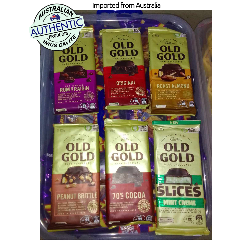 Cadbury Old Gold Dark Chocolate 180g | Shopee Philippines