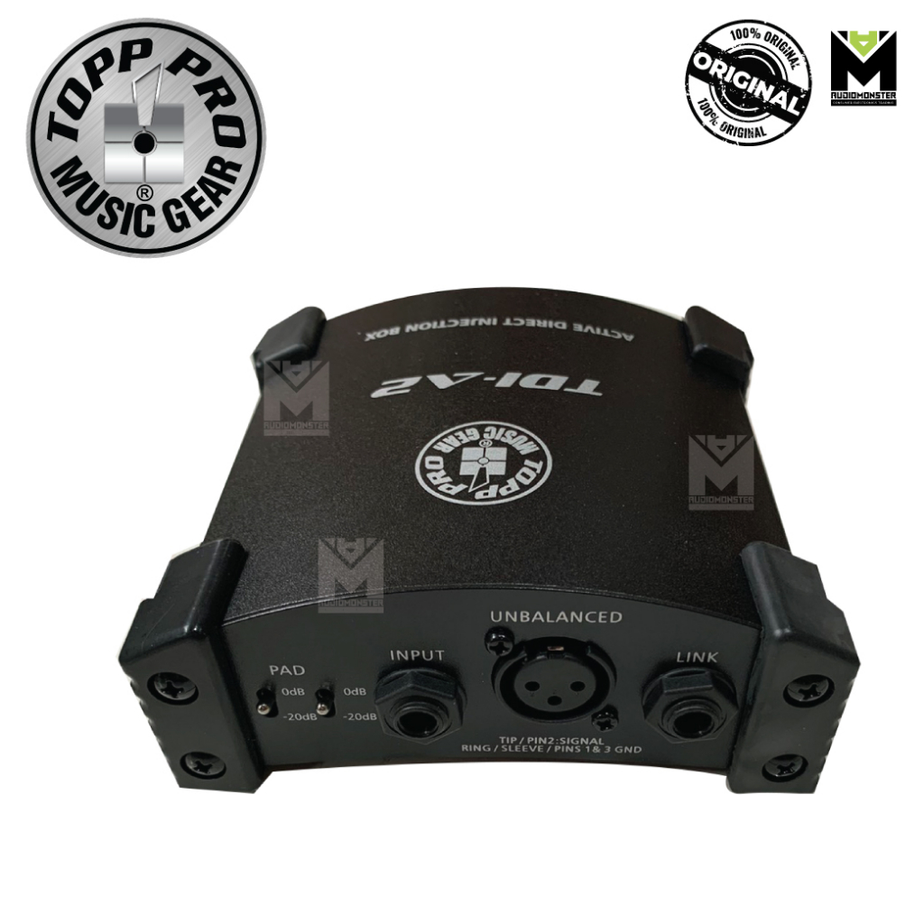 Original TOPP PRO TDI-A2 Active Direct Injection Box / DI BOX | Shopee ...