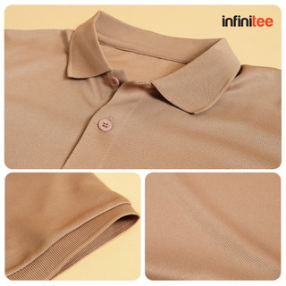 Infinitee Drifit Dri Fit Polo Shirt For Men Women Quick Dry Plain Basic ...