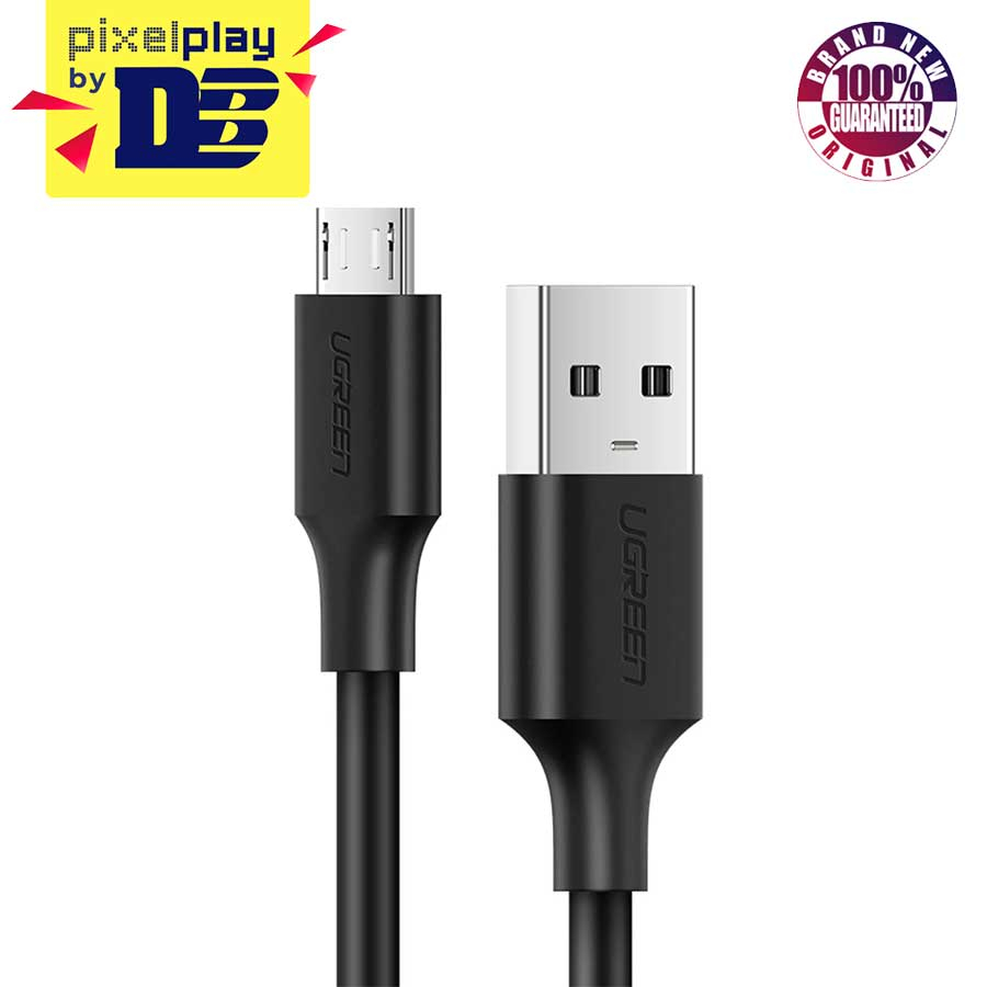 Ugreen Micro USB Male To USB 2.0 A Male Cable - 1m (Black) (US289/60136 ...